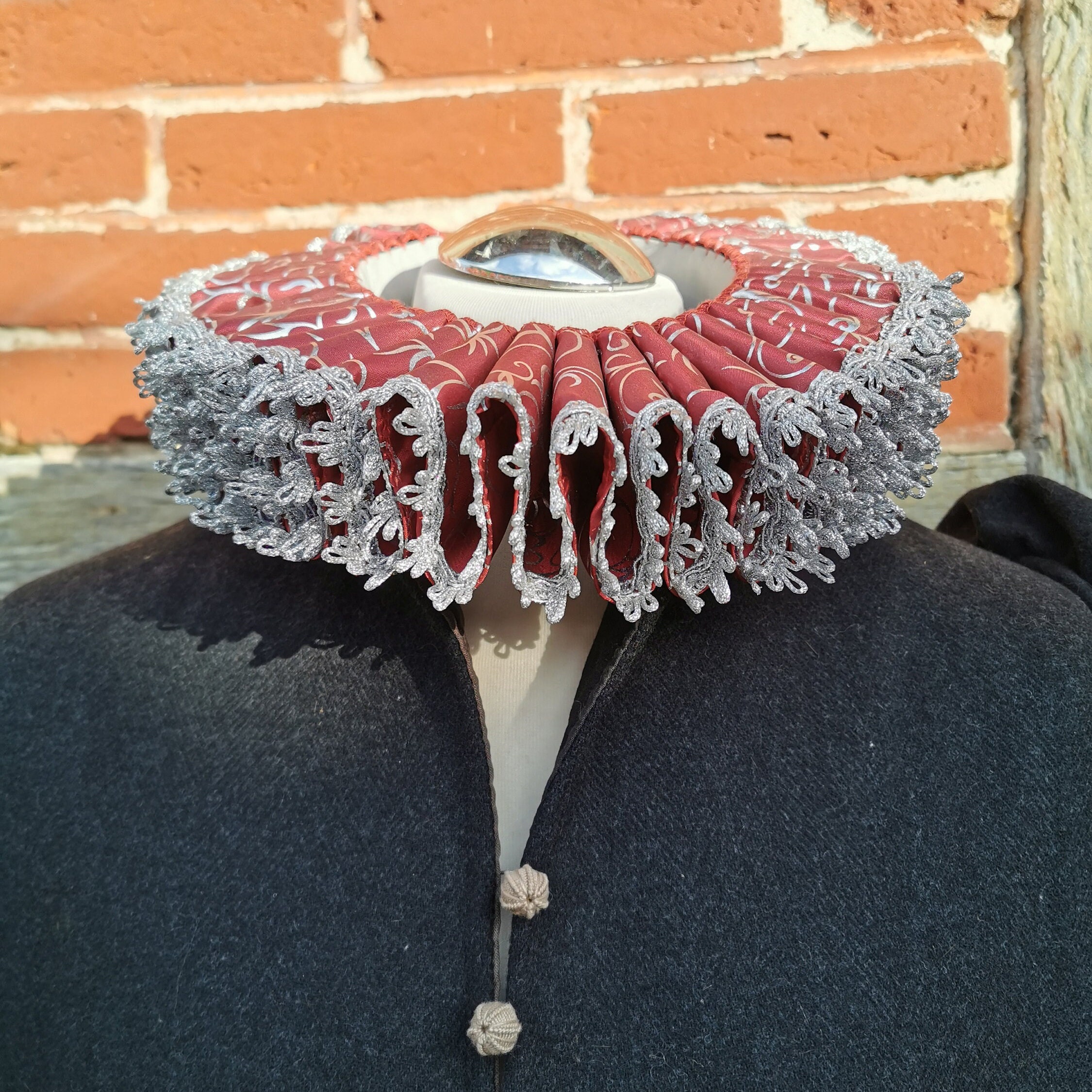 Ruff Collar Elizabethan Renaissance Neck 16 - Etsy