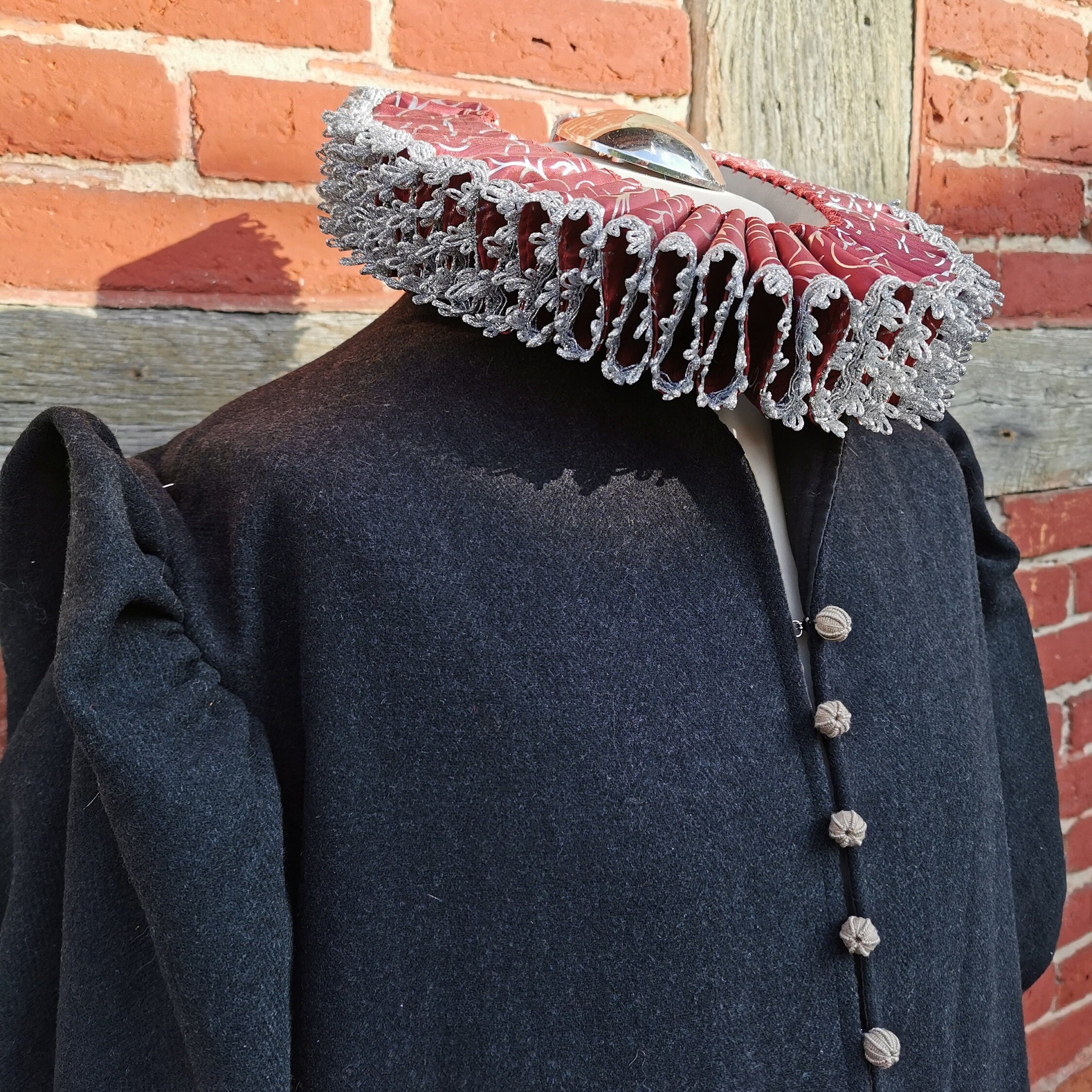 Ruff Collar Elizabethan Renaissance Neck 16 - Etsy