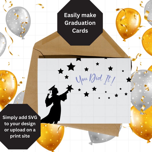Congratulations You Did It Svg - Etsy