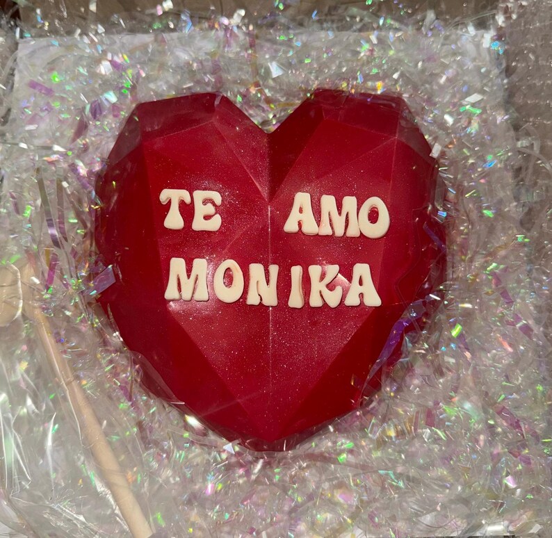 Breakable Chocolate Heart / Smash Heart / Valentine Gift / Anniversary ...