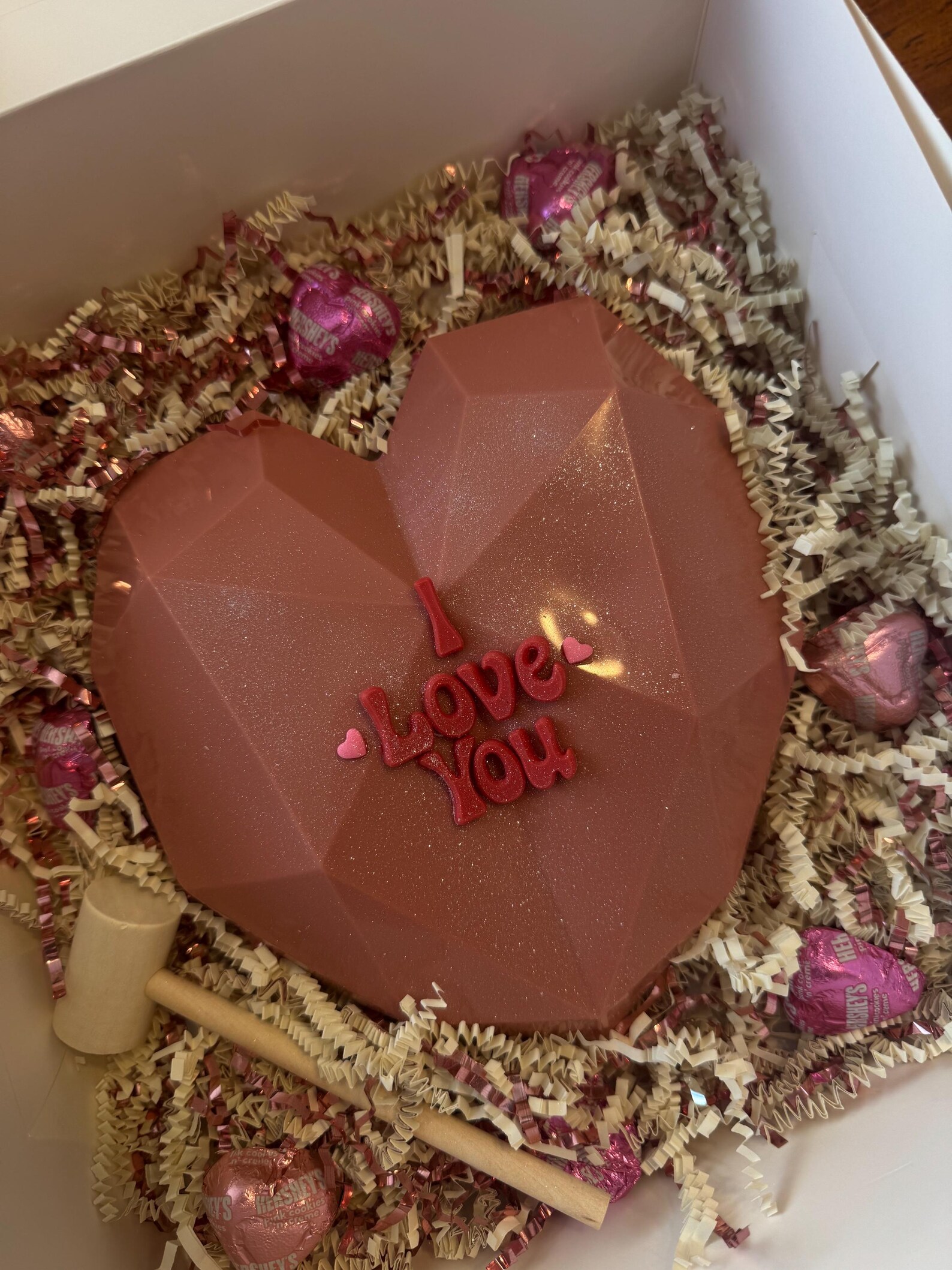 Breakable Chocolate Heart / Smash Heart / Valentine Gift / Anniversary ...