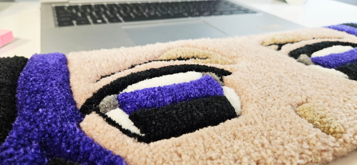 Tufted Shinobu Keyboard Pad - Etsy