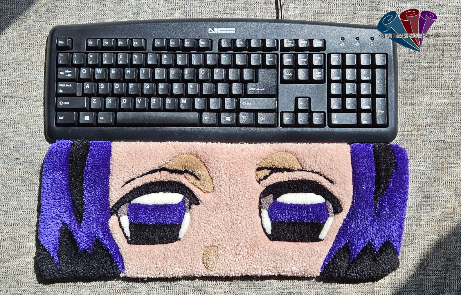 Tufted Shinobu Keyboard Pad - Etsy