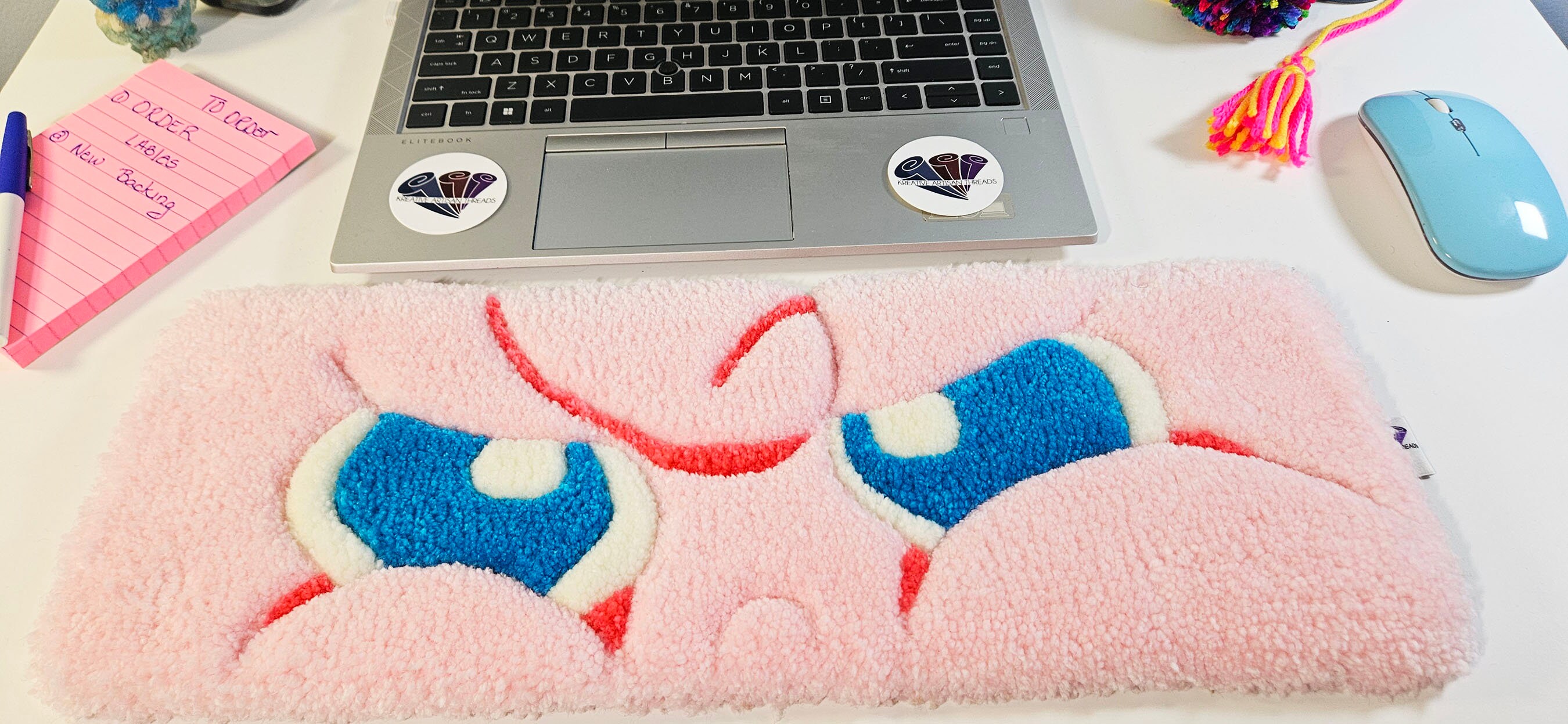 Tufted Jigglypuff Keyboard Pad - Etsy