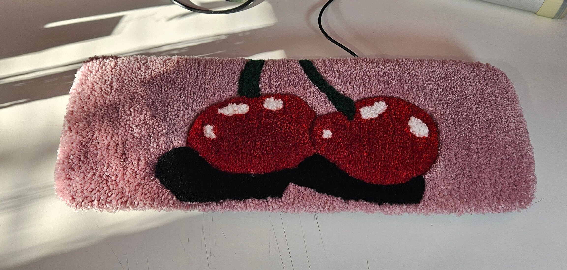 Tufted Cherry Keyboard Pad - Etsy