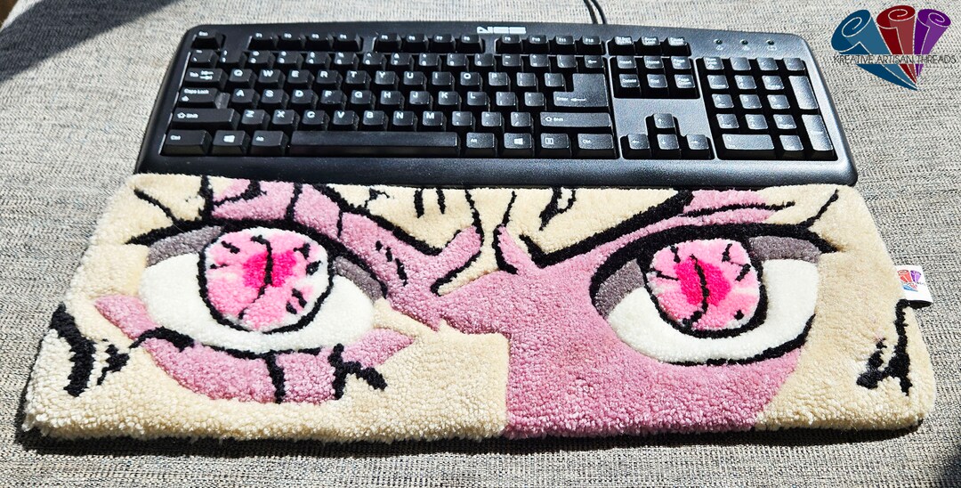 Tufted Nezuko Keyboard Pad - Etsy