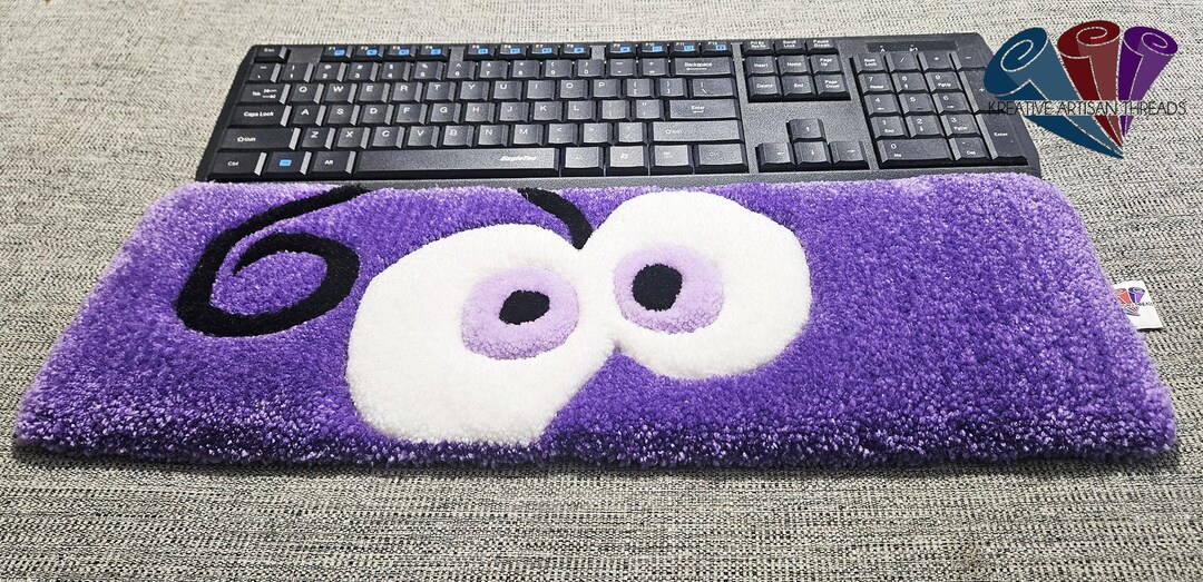 Tufted Fear Keyboard Pad With Writs Rest - Etsy
