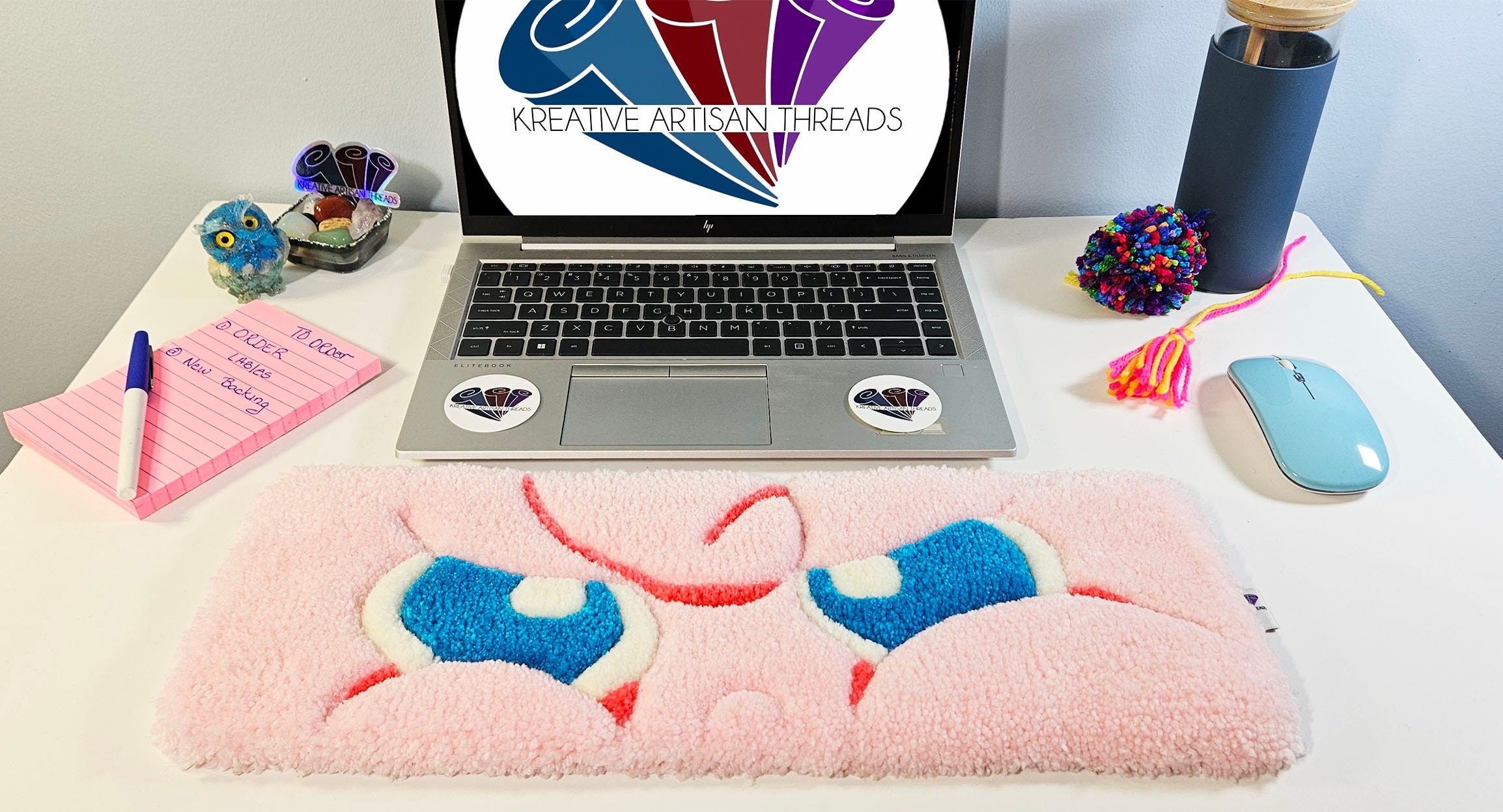 Tufted Jigglypuff Keyboard Pad - Etsy