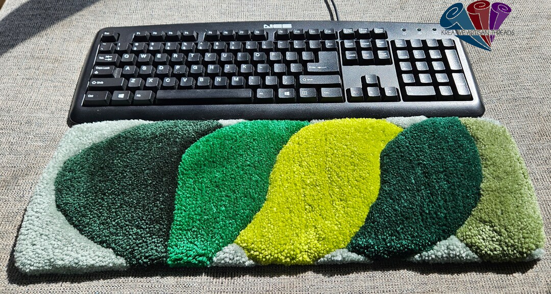 Tufted Forest Keyboard Pad - Etsy