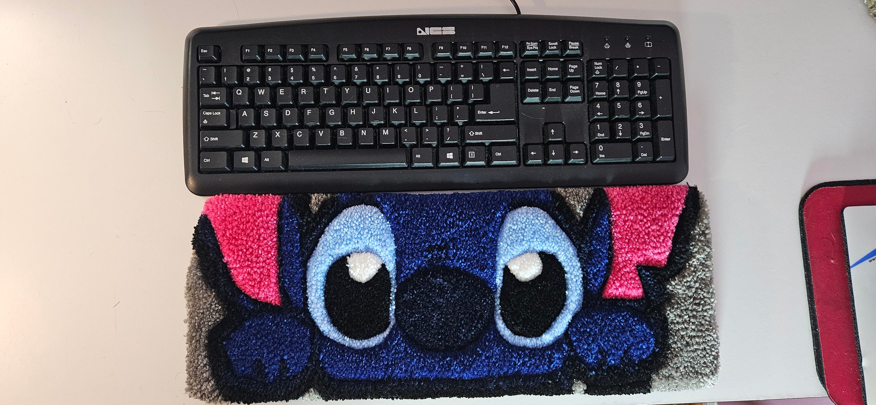 Tufted Stitch Keyboard Pad - Etsy