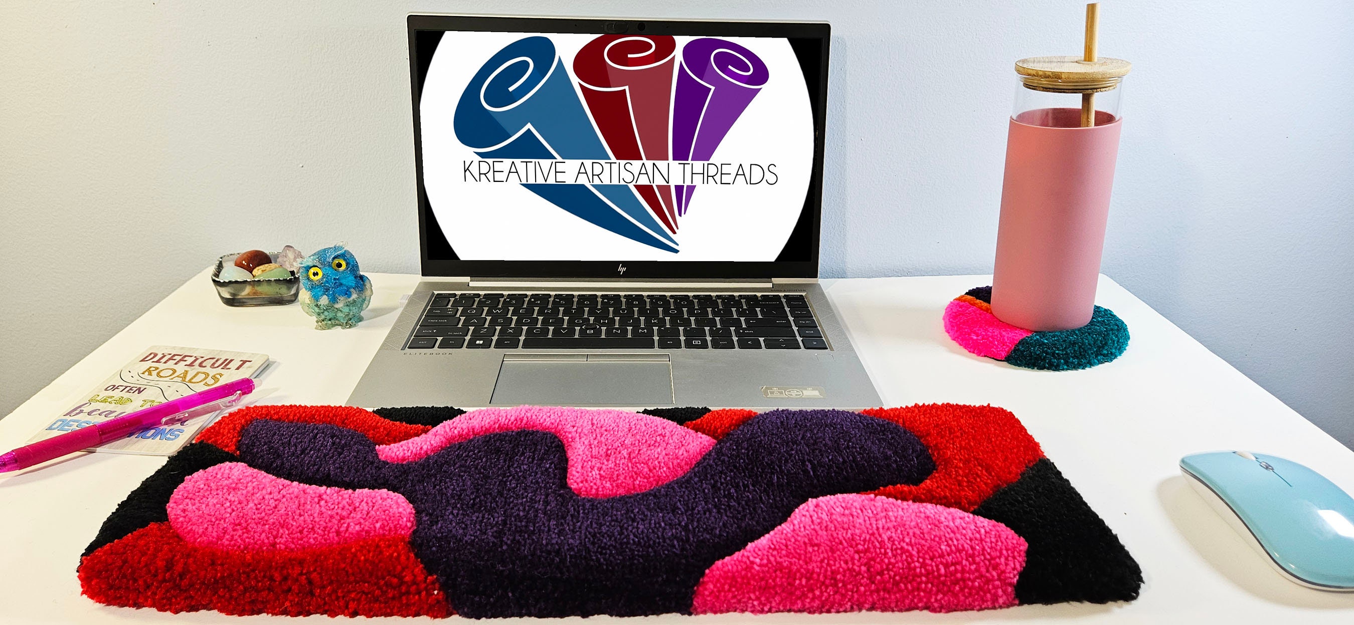 Tufted Mixed Berry Keyboard Pad - Etsy