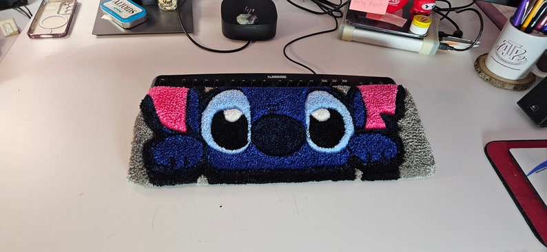 Tufted Stitch Keyboard Pad - Etsy
