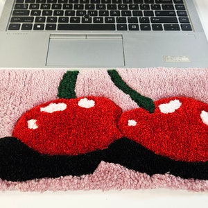 Tufted Cherry Keyboard Pad - Etsy