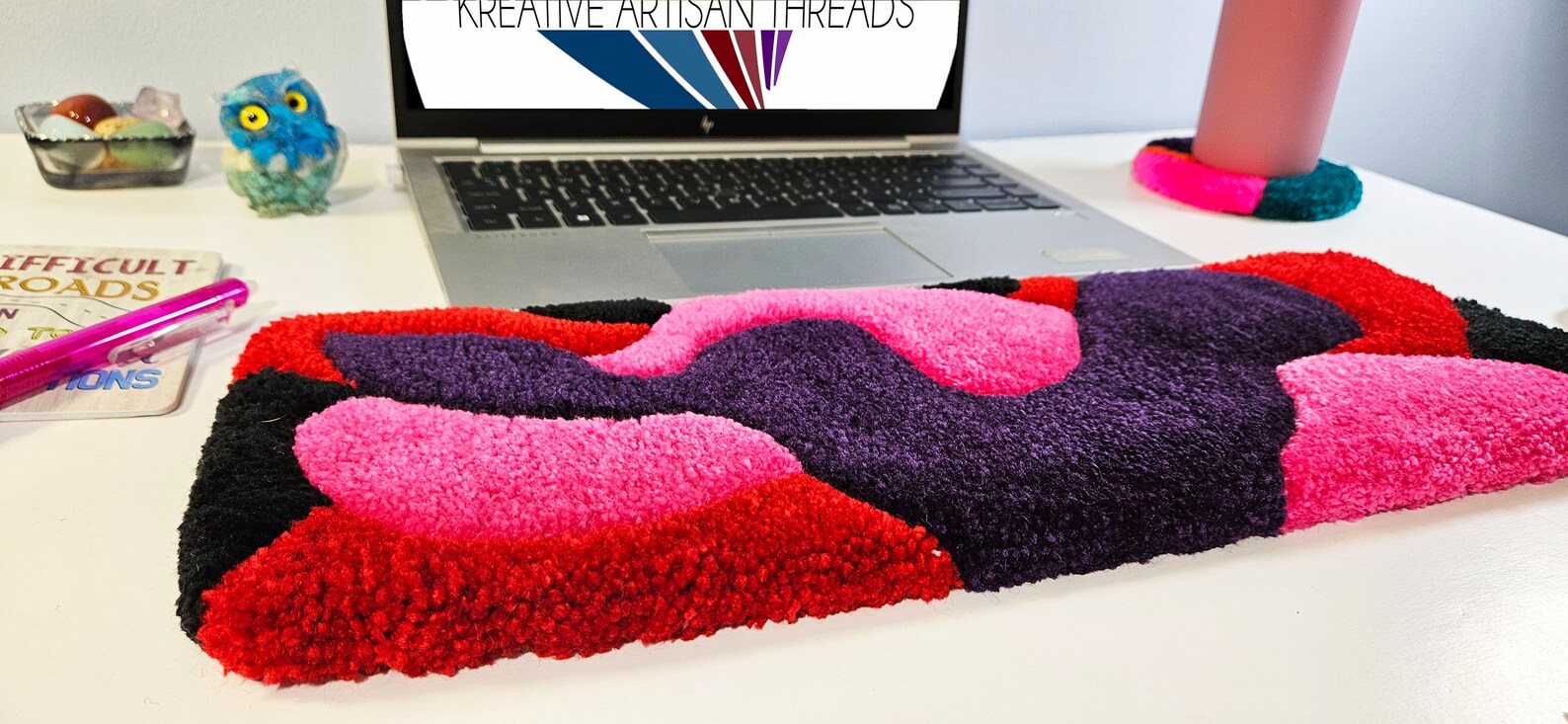 Tufted Mixed Berry Keyboard Pad - Etsy