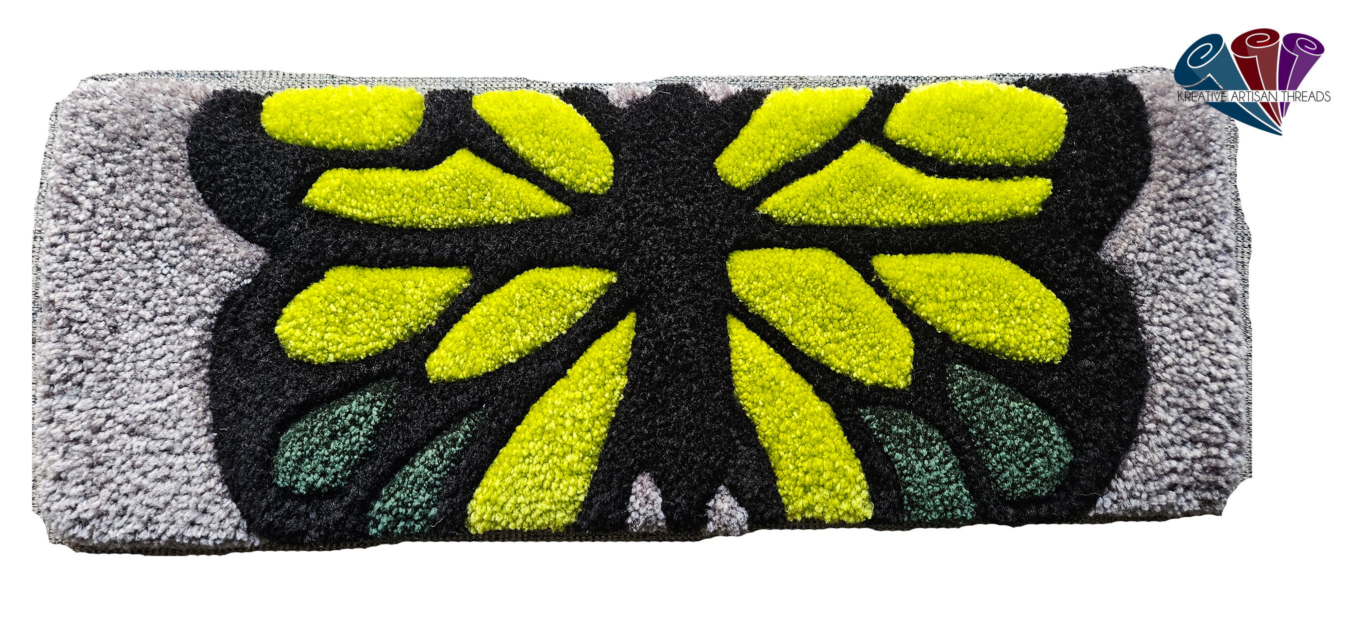 Tufted Green Butterfly Keyboard Pad - Etsy