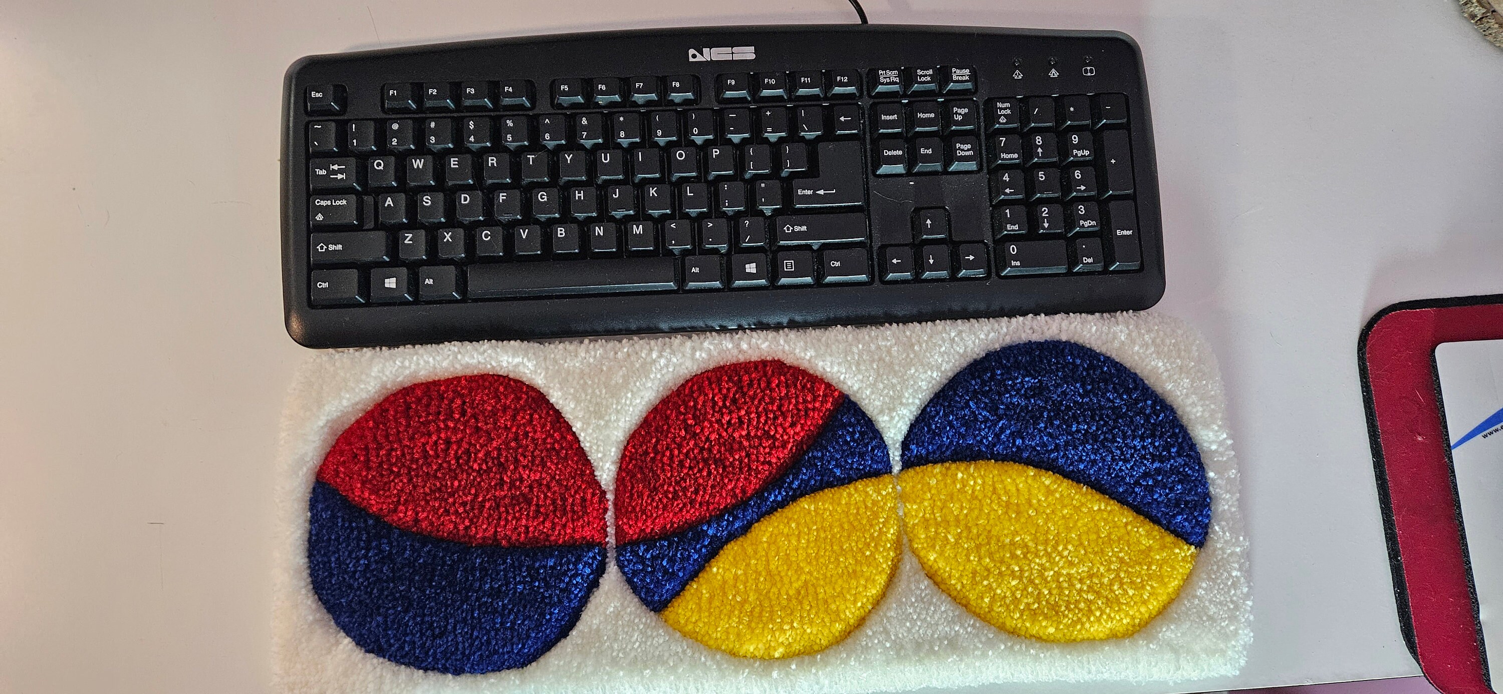 Tufted Keyboard Pad - Etsy