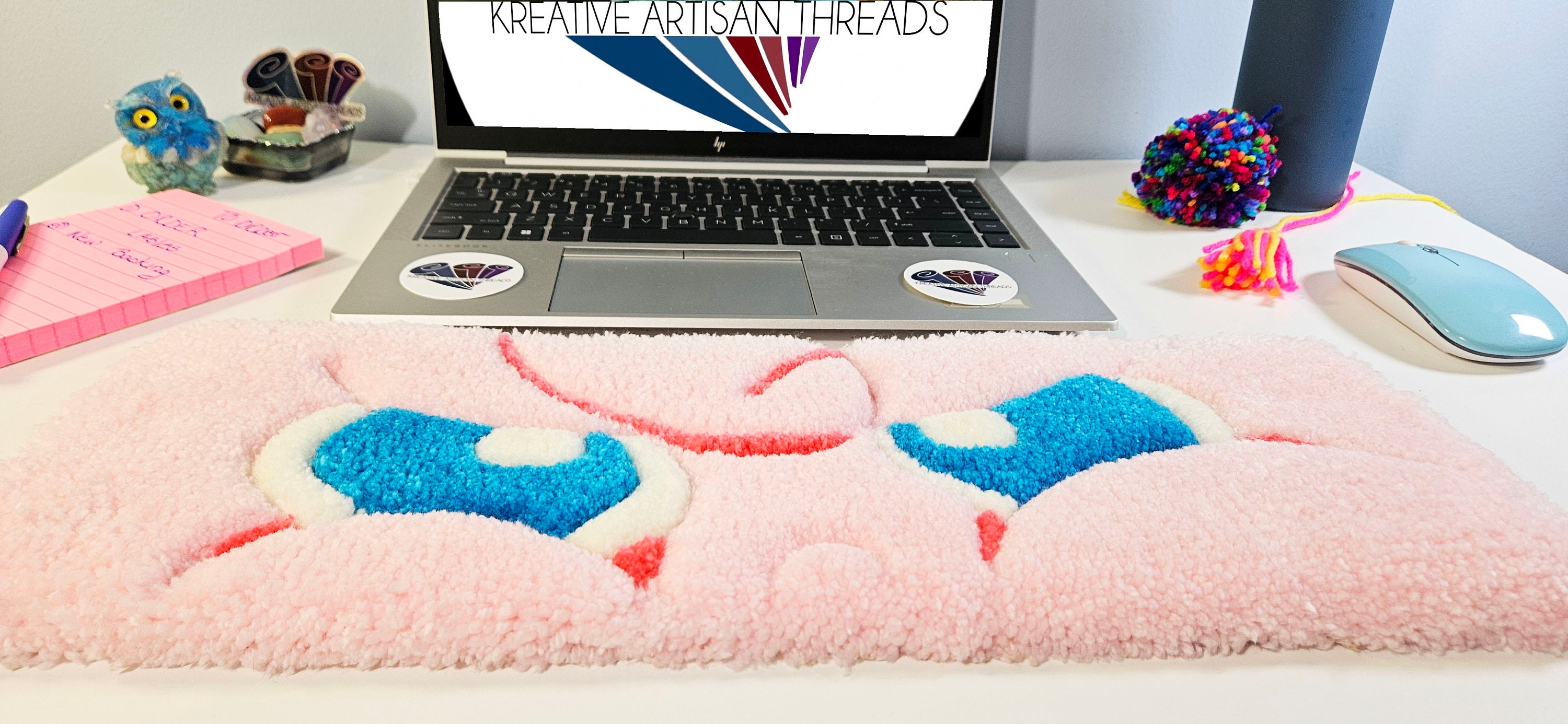 Tufted Jigglypuff Keyboard Pad - Etsy