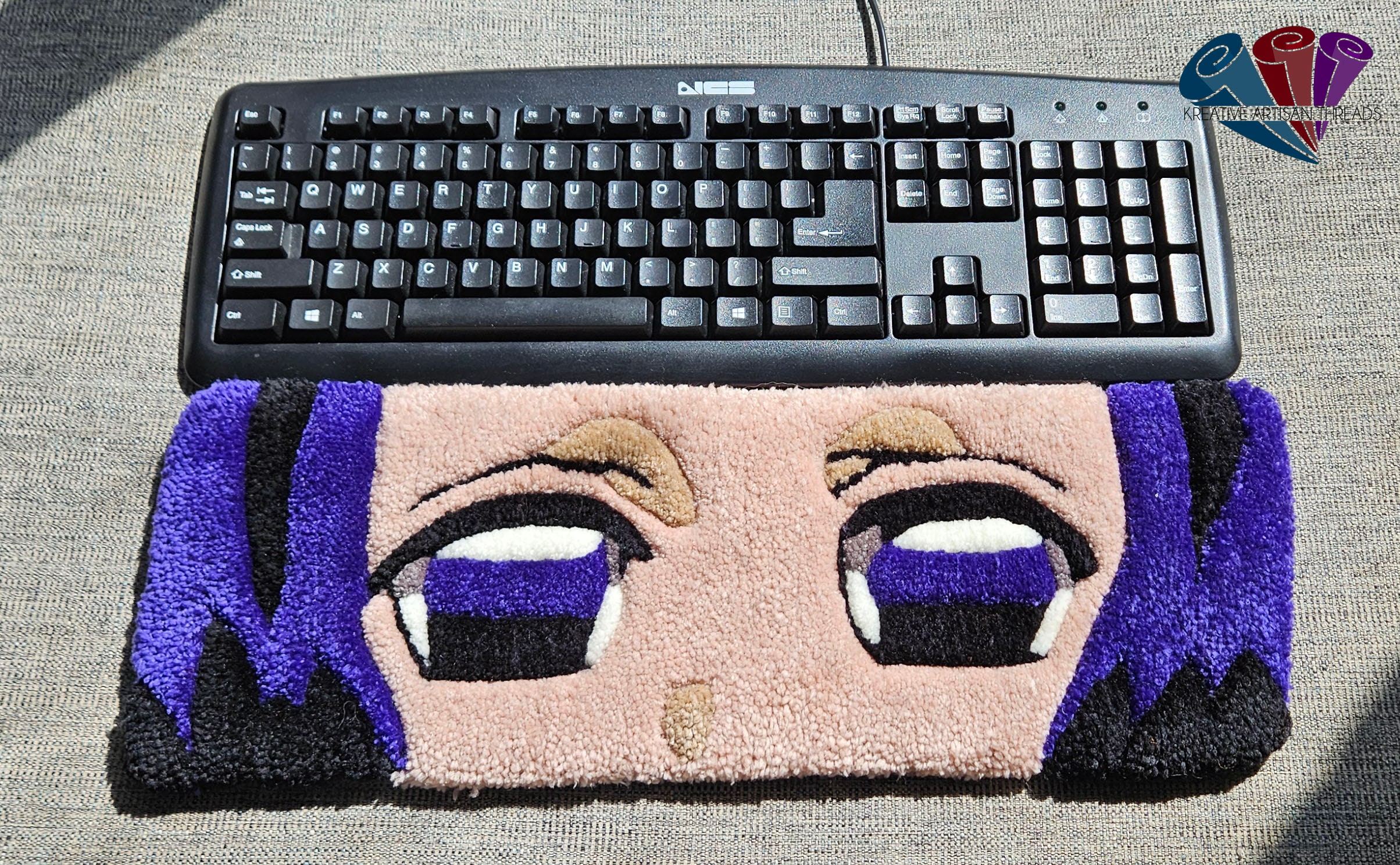 Tufted Shinobu Keyboard Pad - Etsy