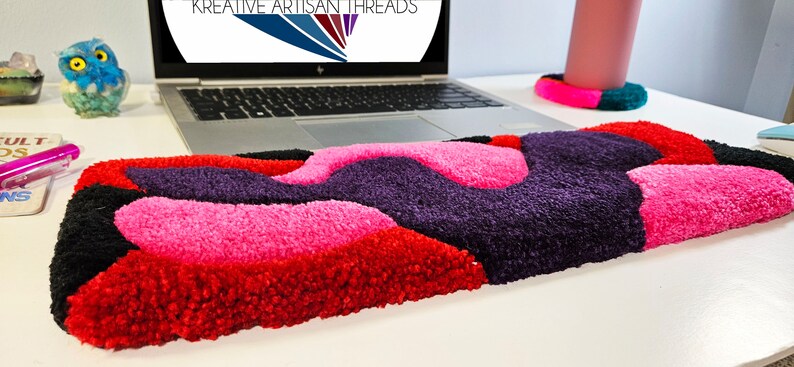 Tufted Mixed Berry Keyboard Pad - Etsy