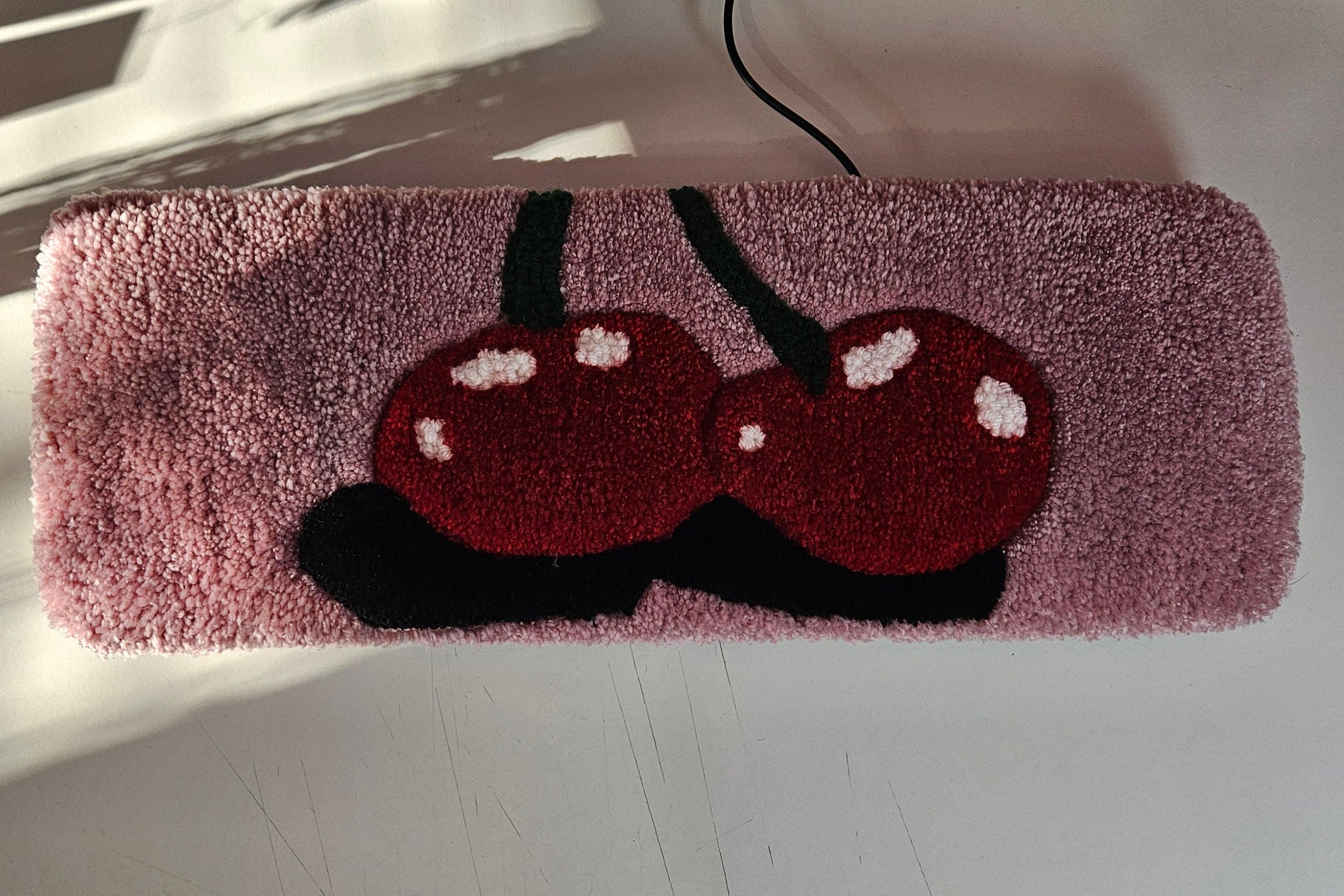 Tufted Cherry Keyboard Pad - Etsy