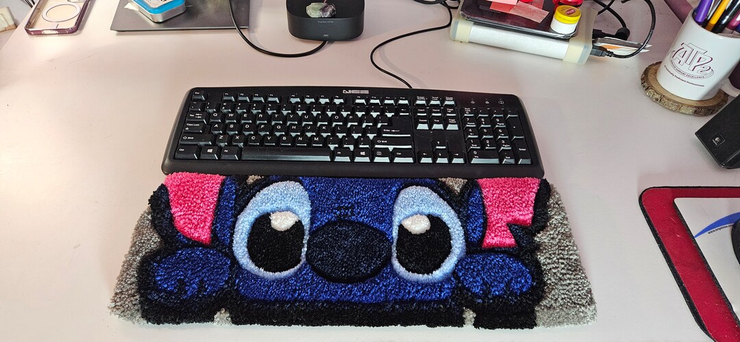Tufted Stitch Keyboard Pad - Etsy