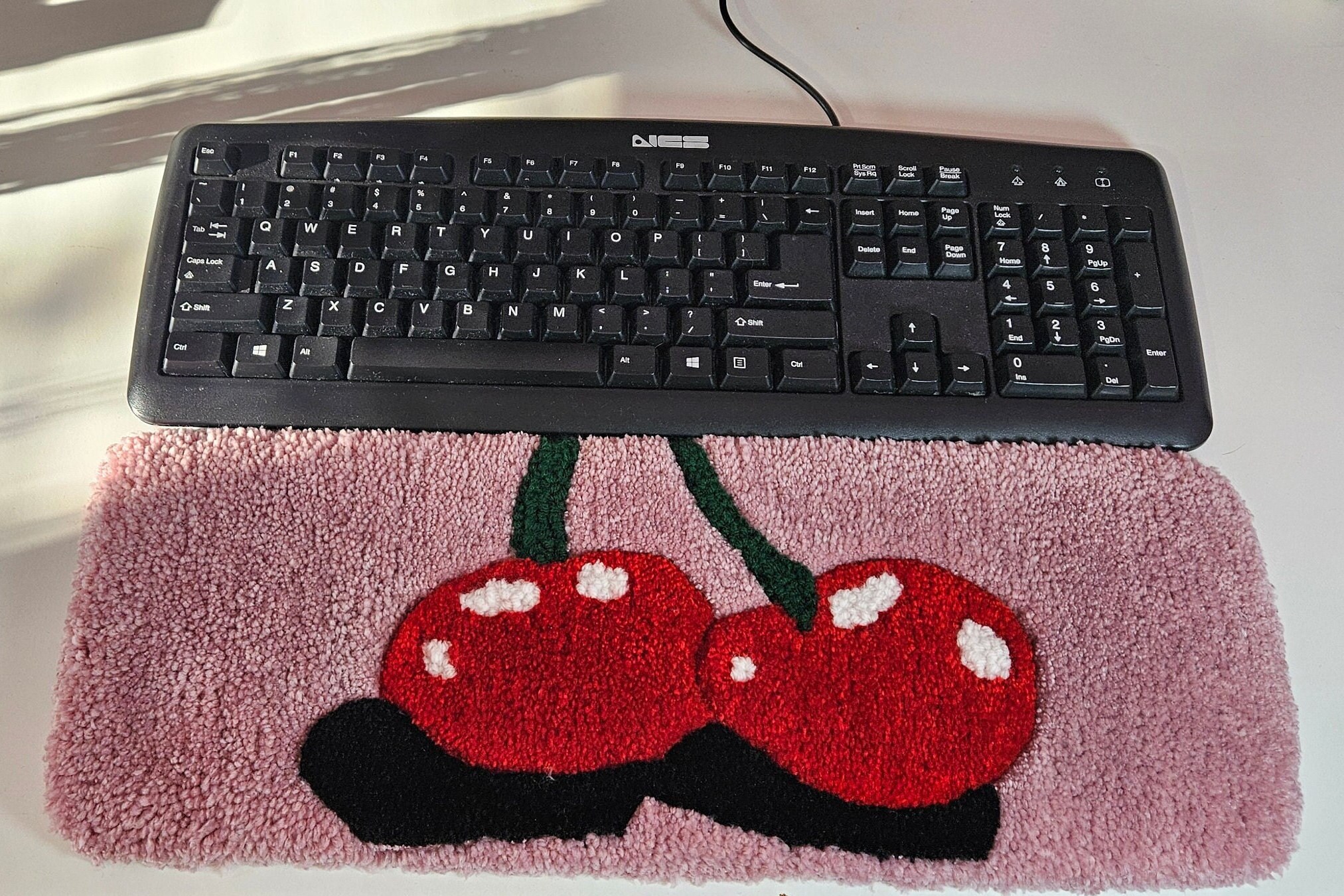 Tufted Cherry Keyboard Pad - Etsy