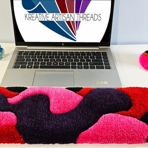 Tufted Mixed Berry Keyboard Pad - Etsy