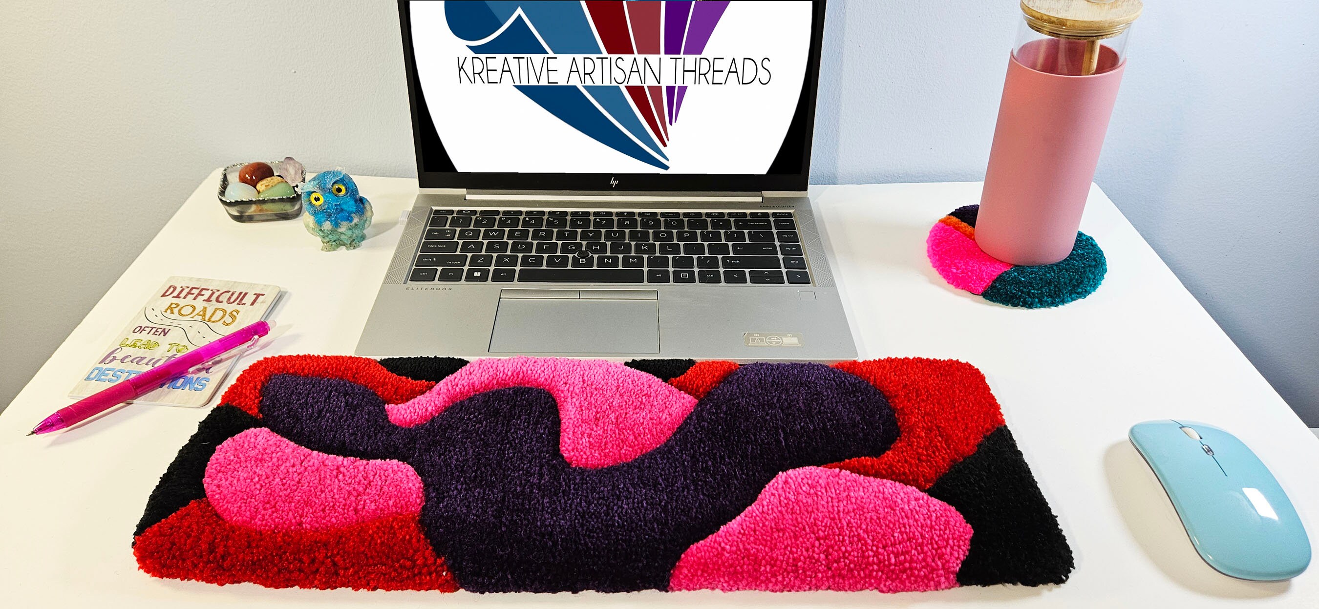 Tufted Mixed Berry Keyboard Pad - Etsy