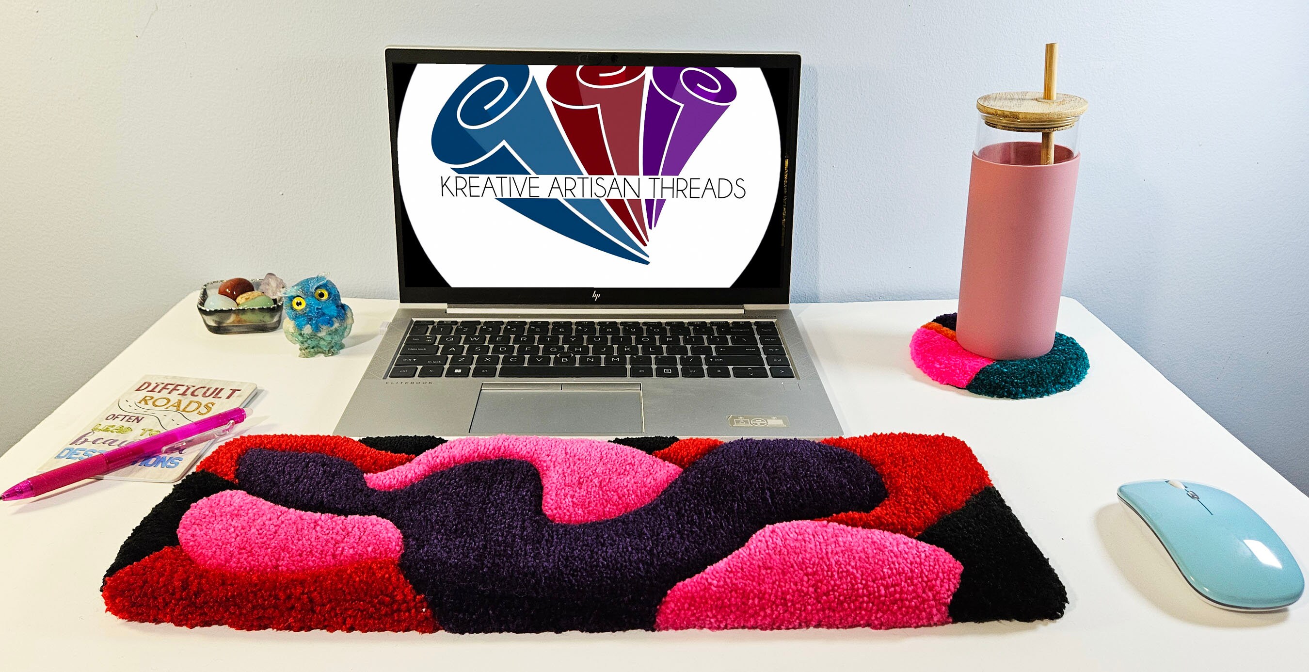 Tufted Mixed Berry Keyboard Pad - Etsy