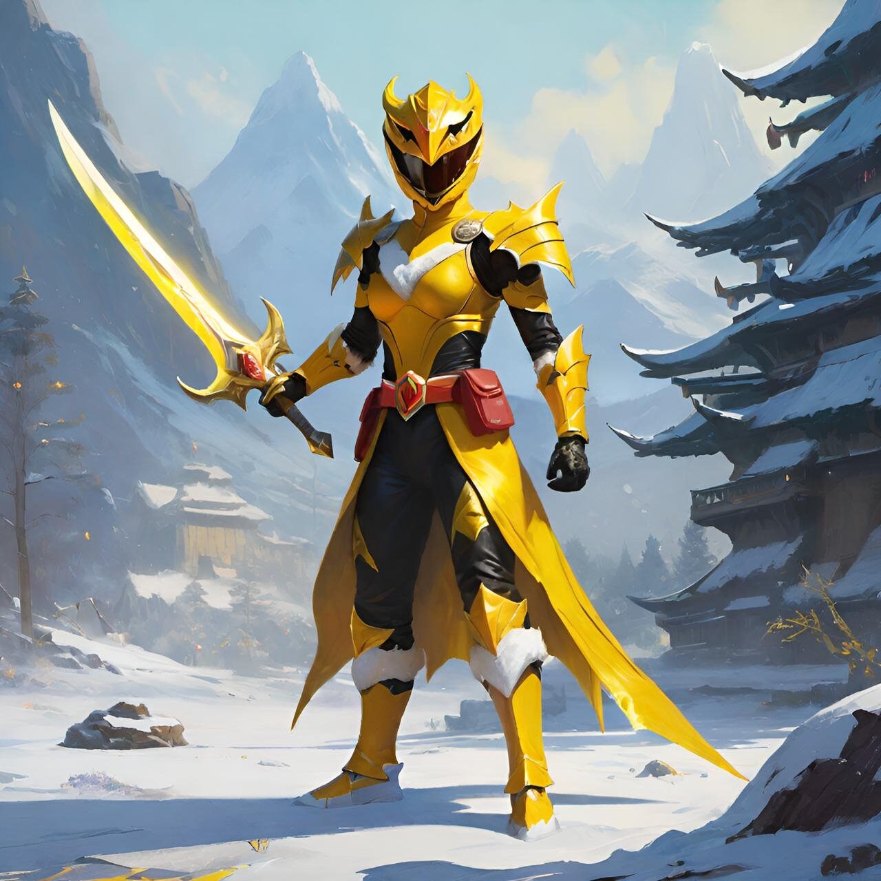 Power Ranger:dragon Knight - Etsy