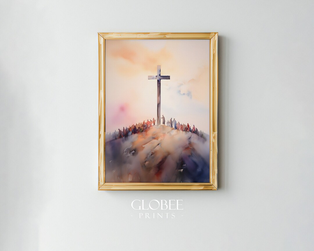 Cross Crucifixion Jesus Art Prints Jesus Healing Bible God Bible Verse ...