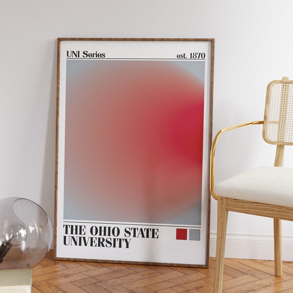 Ohio State Wall Art - Etsy