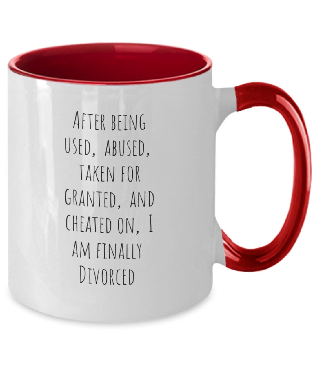 Coffee Mug for Finally Divorced, Happy Divorced,just Divorced, Finally ...
