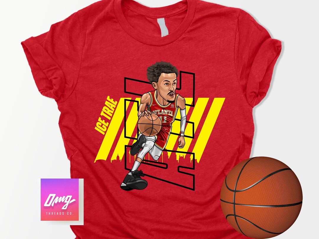 Ice Trae Shirt, Atlanta Basketball, Trae Young Game Day T-shirt ...