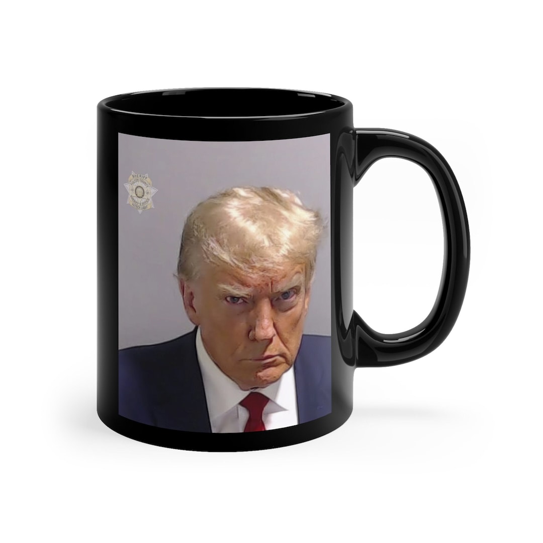 Donald Trump Mugshot Mug, Trump Mugshot Coffee Cup, Trump Mug, Trump ...