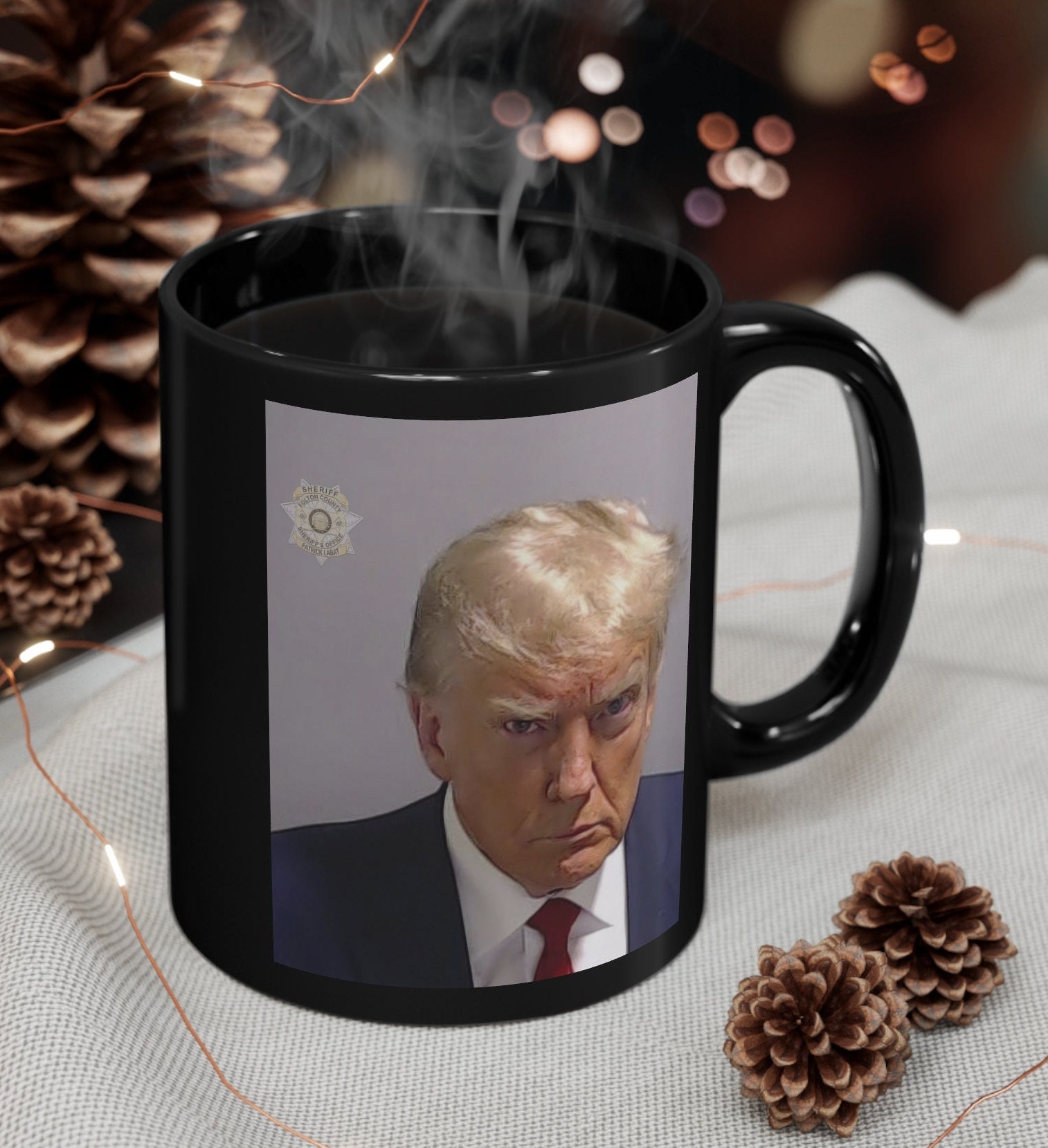Donald Trump Mugshot Mug, Trump Mugshot Coffee Cup, Trump Mug, Trump ...