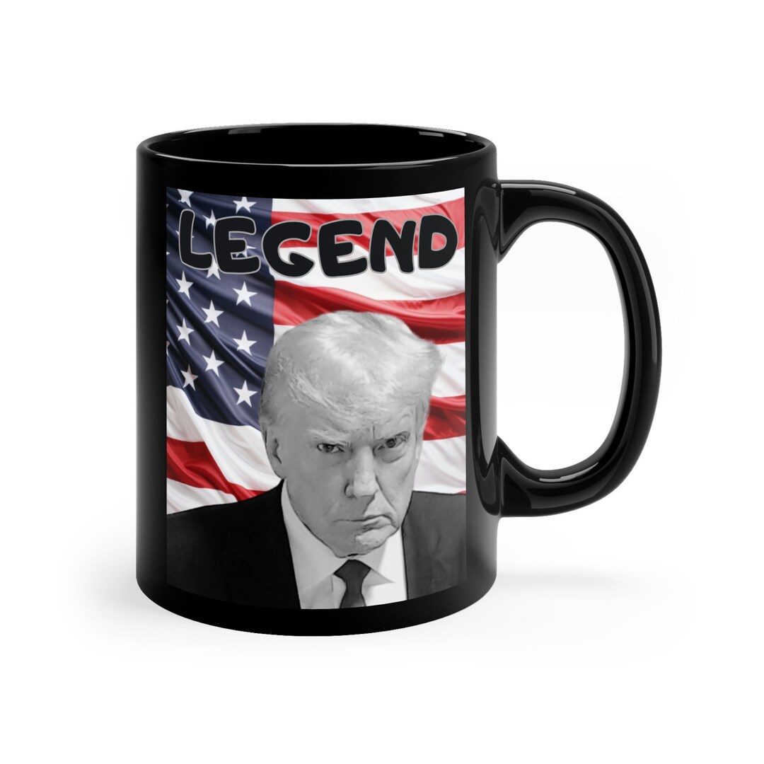 Donald Trump Mugshot Mug, Legend Mug, Legend Mugshot Mug - Etsy