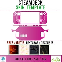 Valve Steam Deck Skin Template Vector 2022 - Etsy