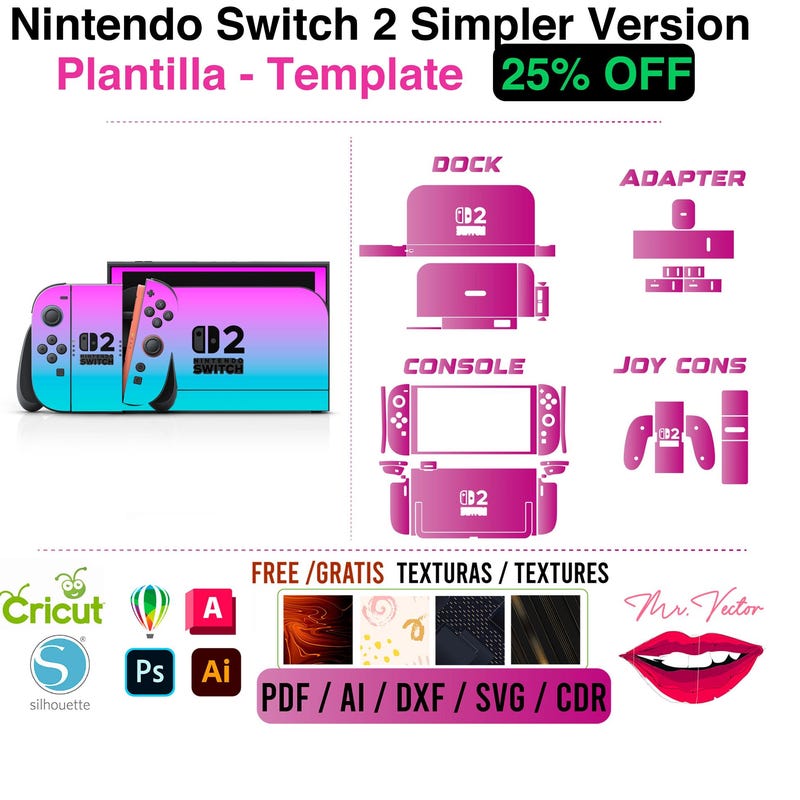 Switch 2 Case Design - Etsy