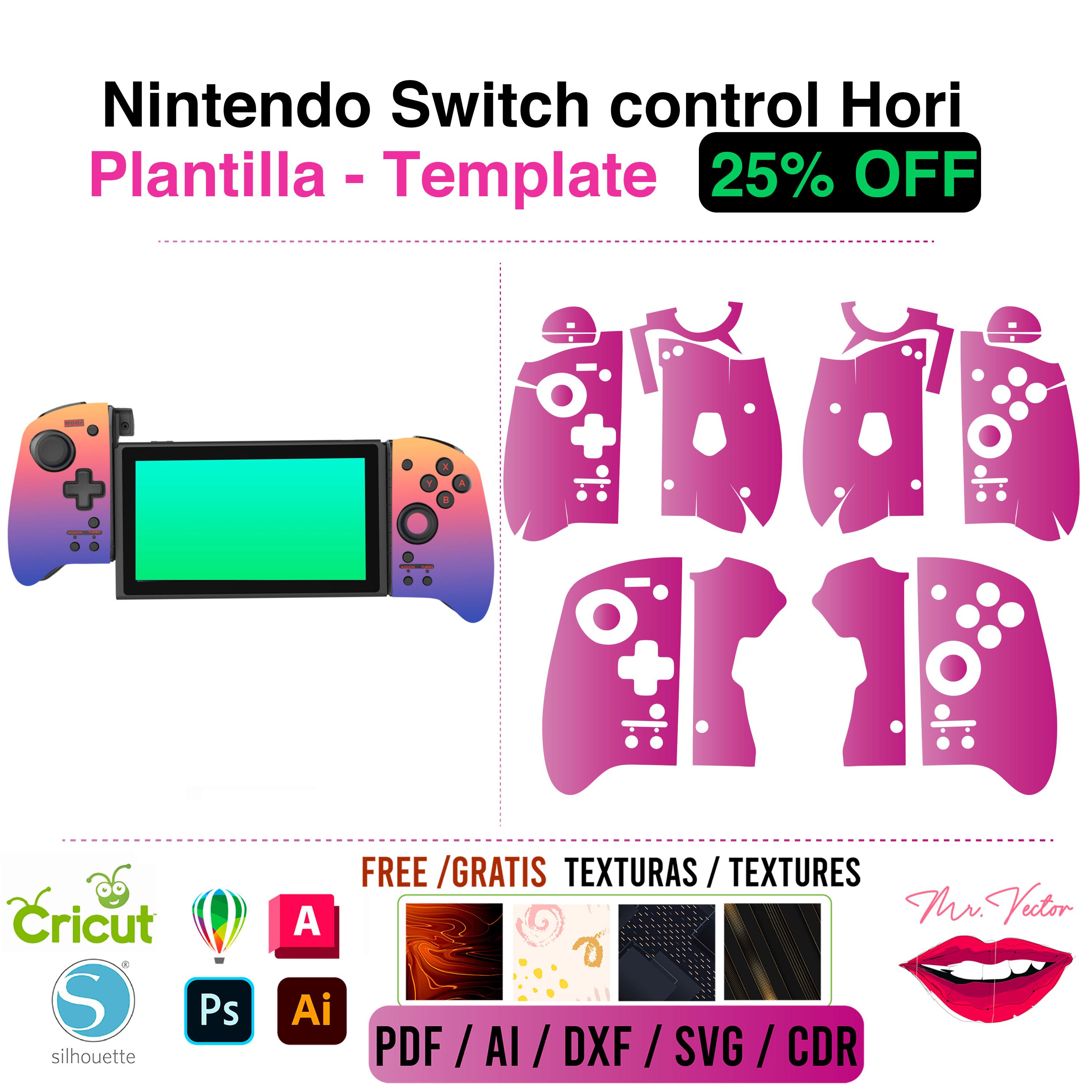 N Sw Control HORI Skin Template Vector Mrvector - Etsy