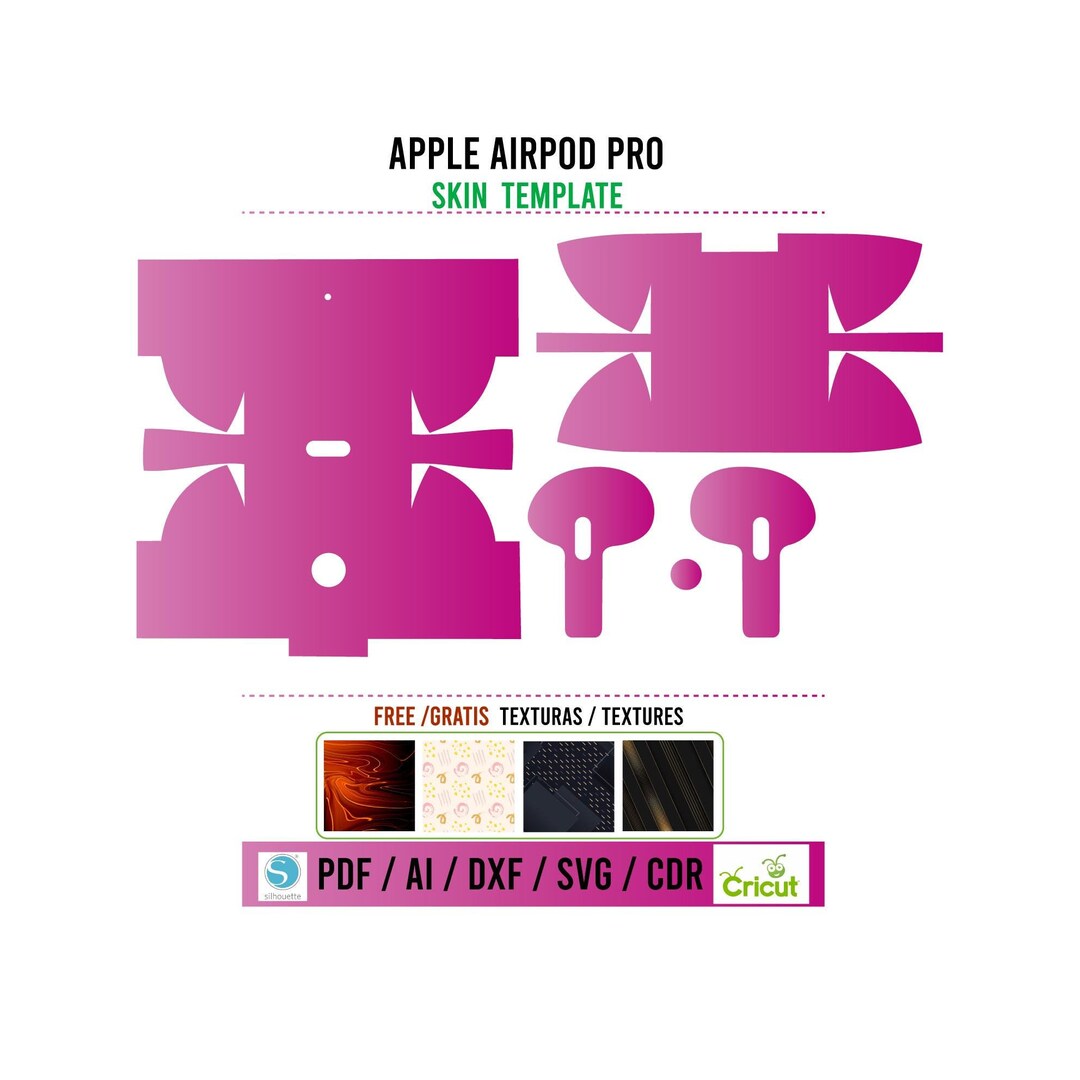 Apple AirPod Pro Skin Template / Skin Template - Etsy