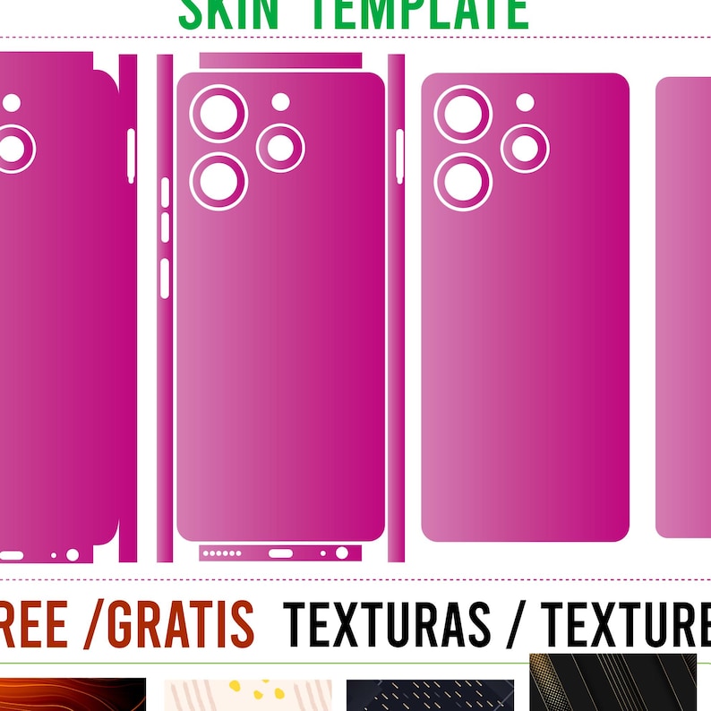 Tecno Spark 10 Pro Skin Template Vector / Skin Template - Etsy