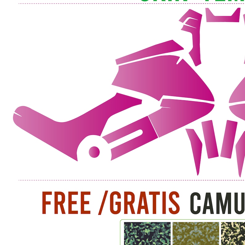 Honda navi Skin Template Vector / Plantilla de piel - Etsy México