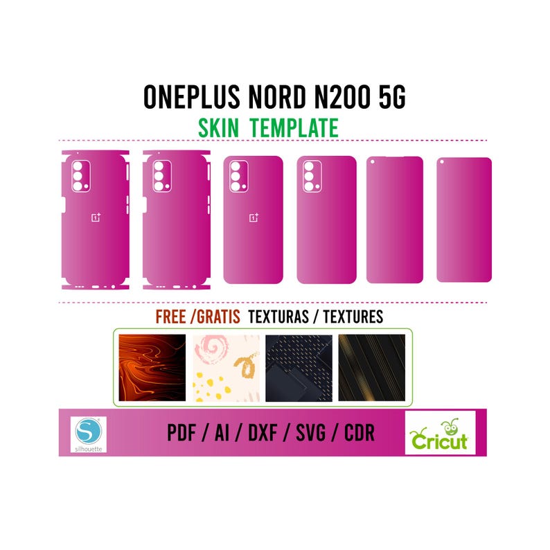 Oneplus Nord N200 5G Skin Template - Etsy