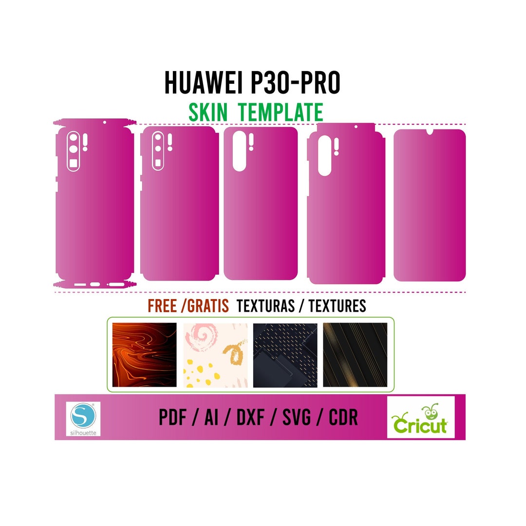 Huawei P30-pro Skin Template / Skin Template - Etsy