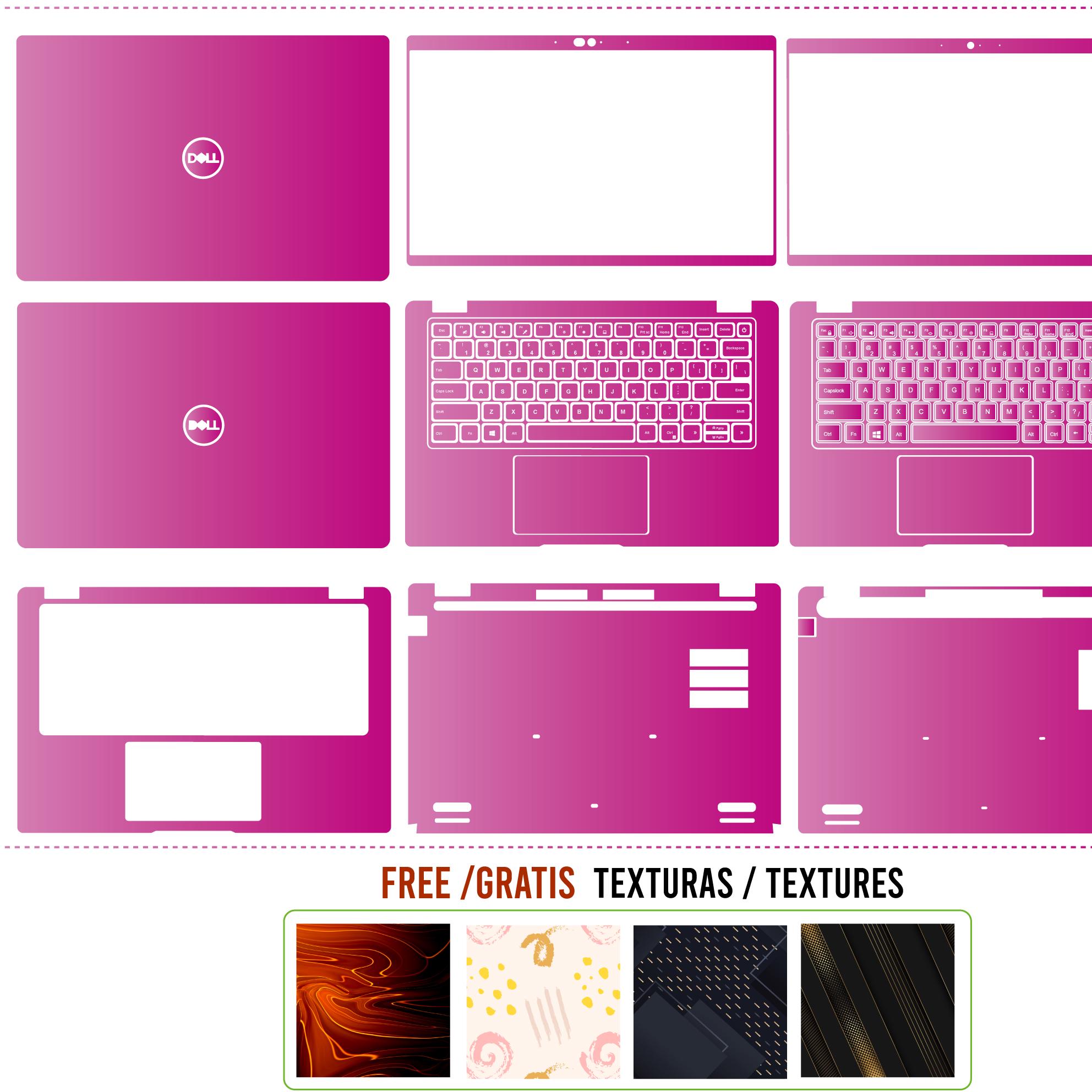 Dell Latitude 5420, 5430 (P137G) Skin Template Vector - Etsy