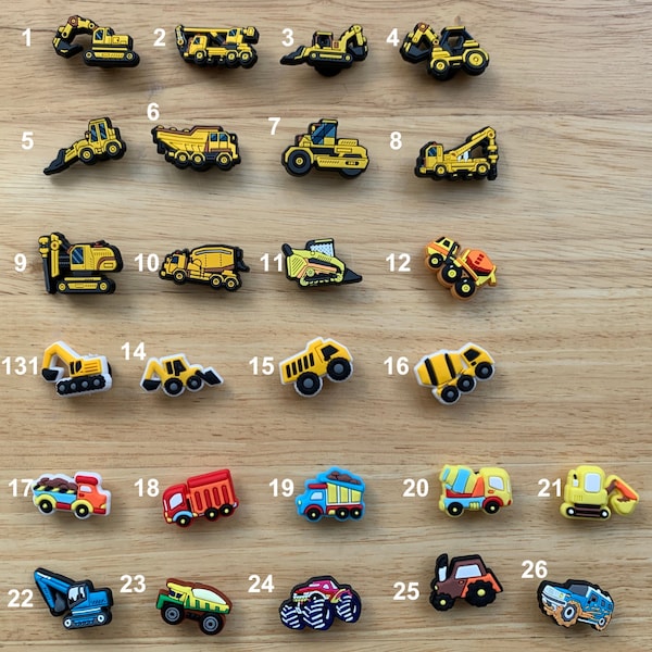 Croc Charm Monster Truck - Etsy