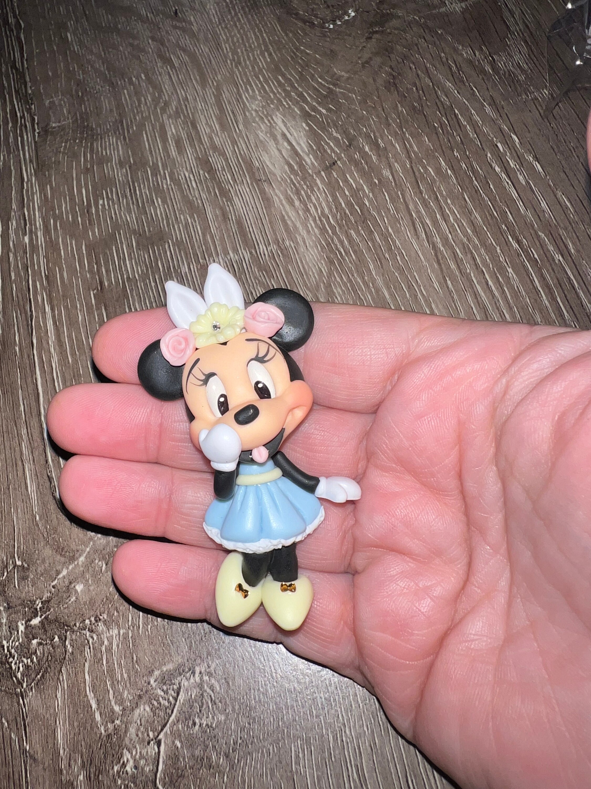 Minnie - Clays for Bows- Clay Bow Center Clay Doll, Mermaid , Bow ...