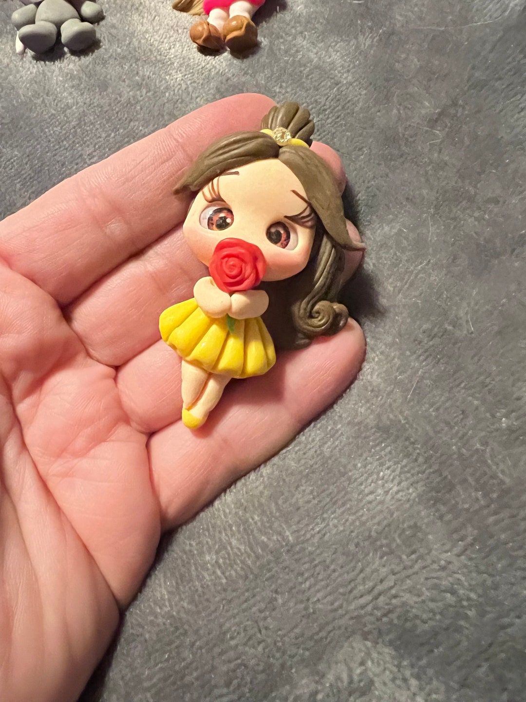 Bell Inspired Clay - Clays for Bows- Clay Bow Center Clay Doll, Beauty ...