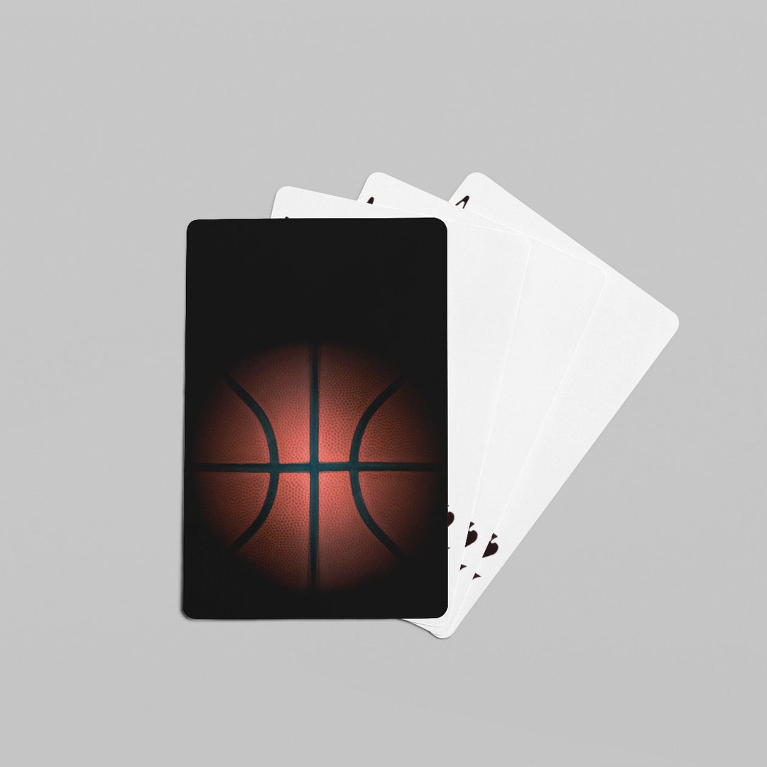 Basketball Poker Cards Basketball Playing Cards Custom Poker - Etsy